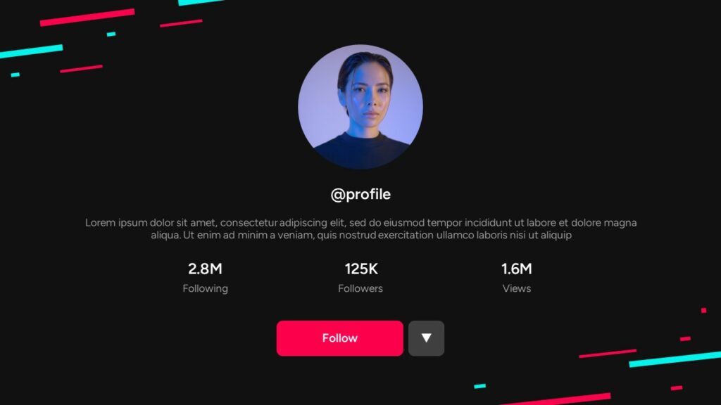 Free Aesthetic Google Slides TikTok Template PowerPoint