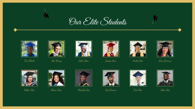 Free Graduation PowerPoint Template & Google Slides Free Graduation PowerPoint Template & Google Slides