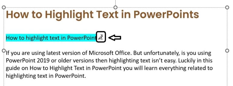 How to Highlight Text in PowerPoint - Easy Guide