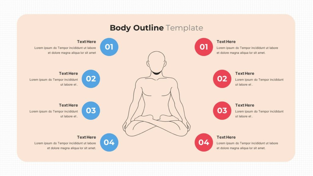 Free Google Slides Human Body Outline Template PowerPoint
