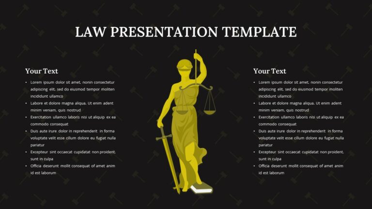 Free Law PPT Template & Google Slides