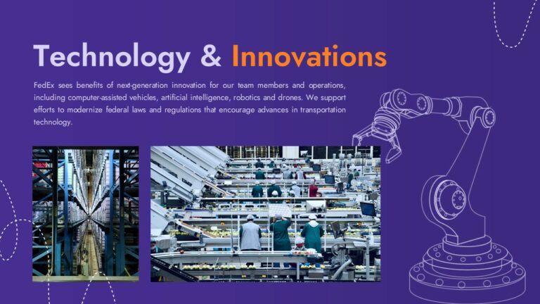 Free Animated FedEx Template PowerPoint & Google Slides