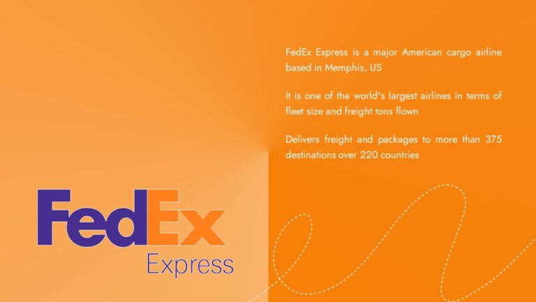 Free Animated FedEx Template PowerPoint & Google Slides