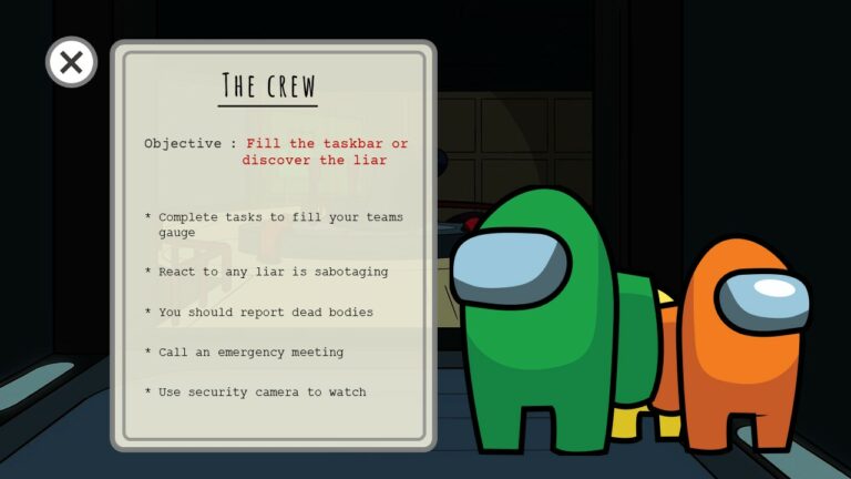 Free Among Us Game Template