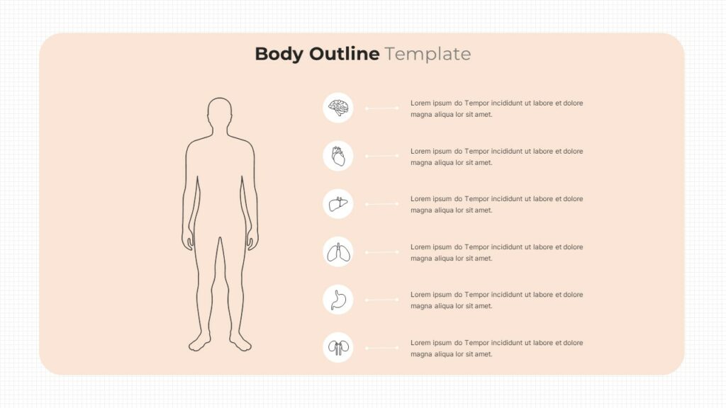 Free Google Slides Human Body Outline Template PowerPoint