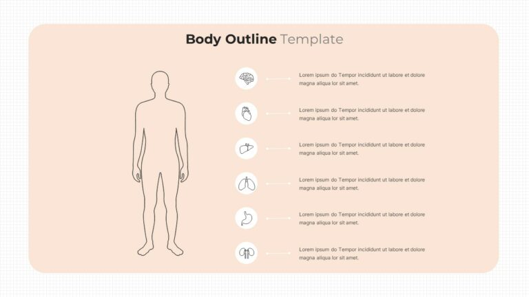 Free Google Slides Human Body Outline Template PowerPoint