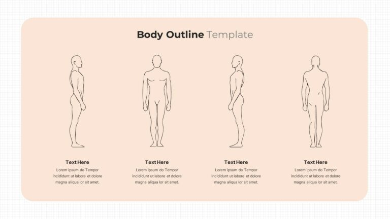 Free Google Slides Human Body Outline Template PowerPoint