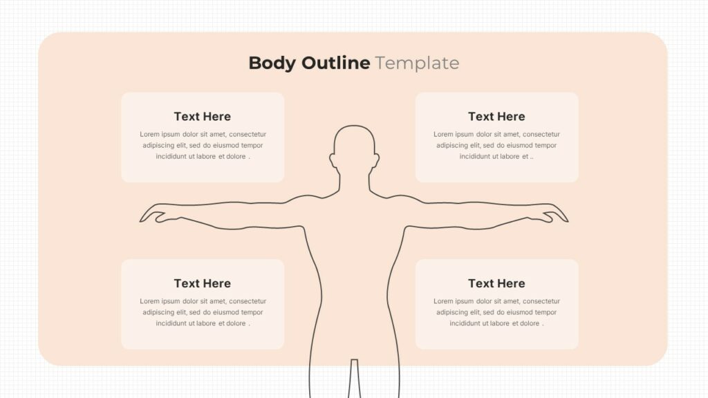 Free Google Slides Human Body Outline Template PowerPoint