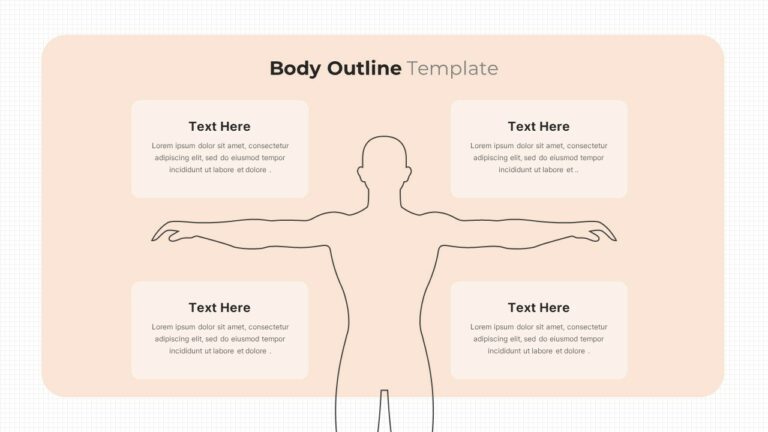 Free Google Slides Human Body Outline Template PowerPoint
