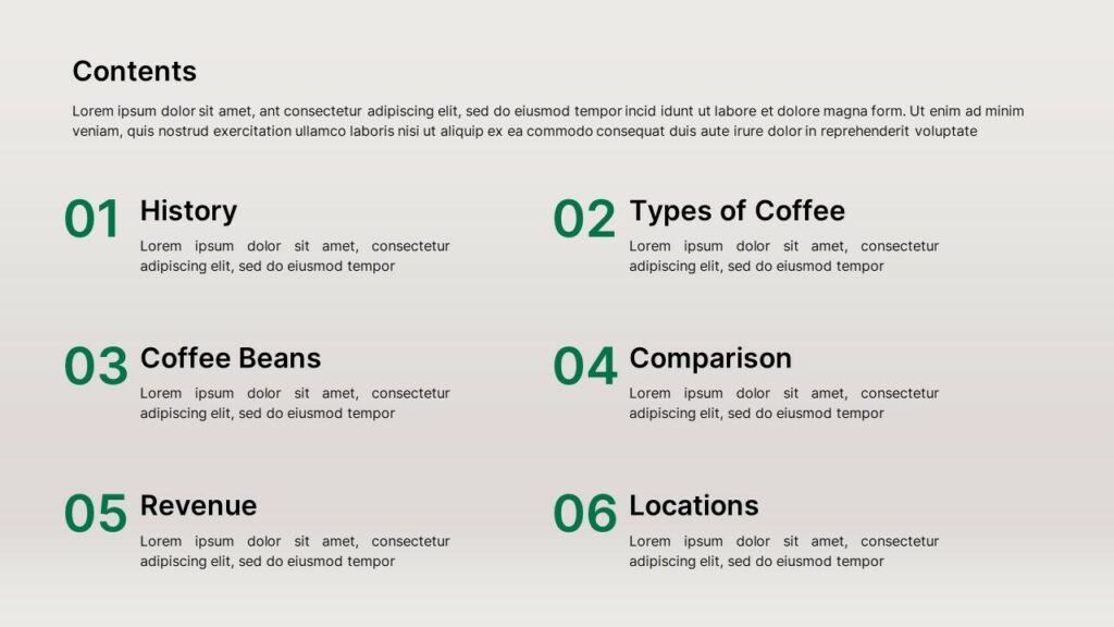Free Animated Starbucks PowerPoint Template & Google Slides