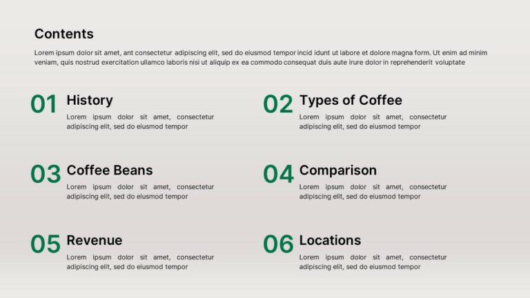 Free Animated Starbucks PowerPoint Template & Google Slides
