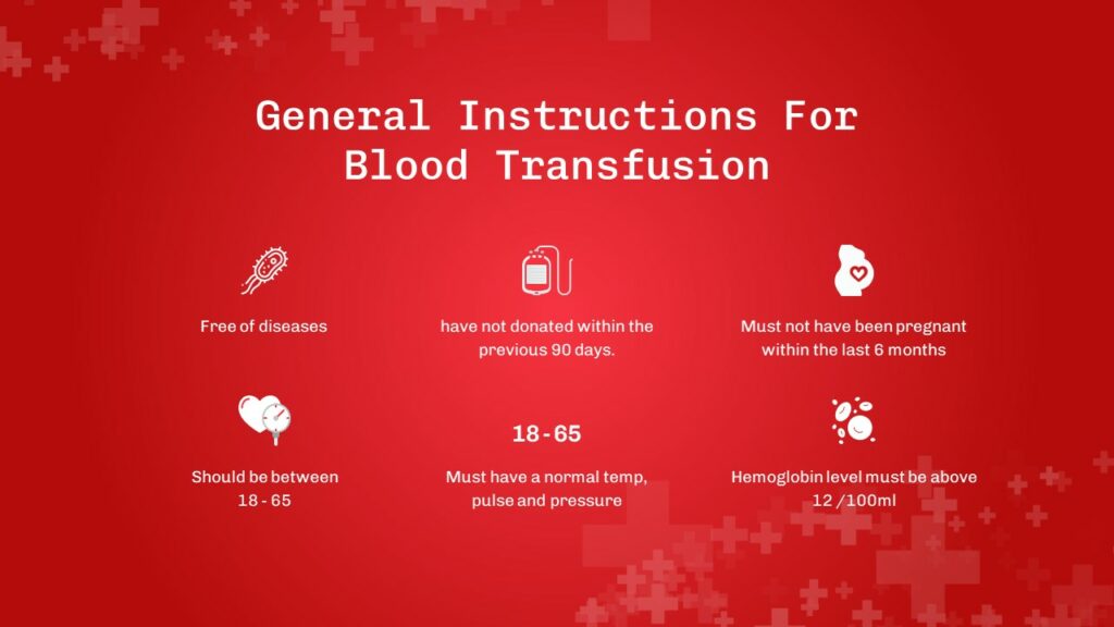 Free Blood Transfusion PPT Template & Google Slides