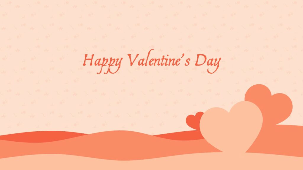 Free Valentines Day Background PowerPoint & Google Slides