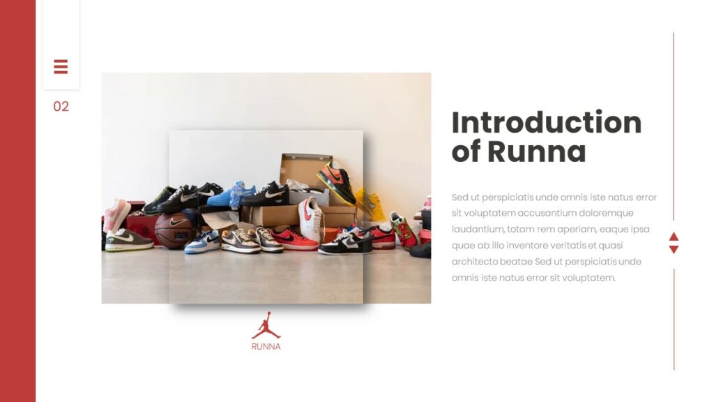 Free Google Slides Shoe Launch Template PowerPoint
