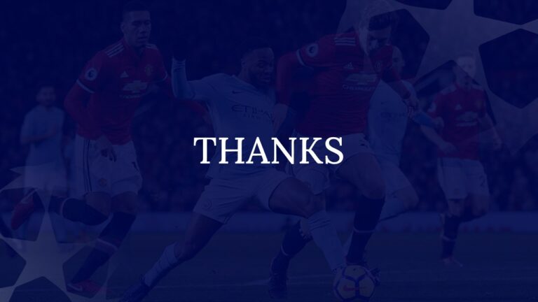 Free UEFA Champions League Template PowerPoint