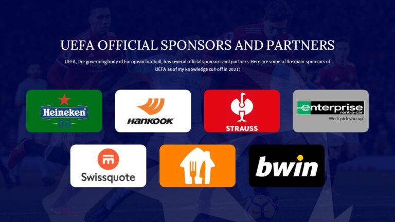 Free UEFA Champions League Template PowerPoint
