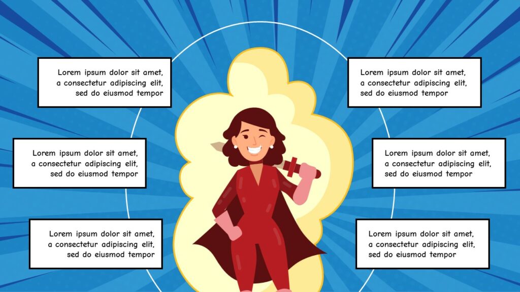 Free Google Slides Comic Book Style Template PowerPoint