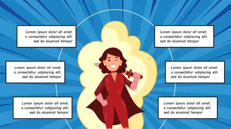 Free Google Slides Comic Book Style Template PowerPoint