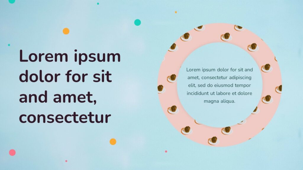 Free Google Slides Cupcake Template PowerPoint