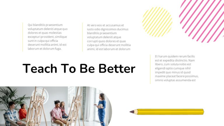 Free Google Slides Meet the Teacher PowerPoint Template
