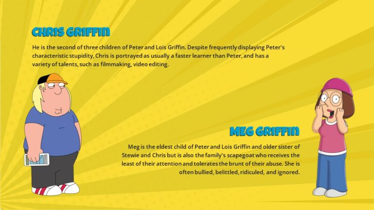 Free Google Slides Family Guy Template PowerPoint
