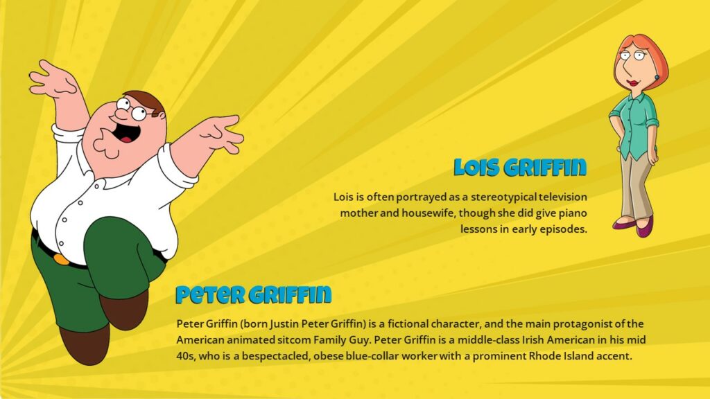Free Google Slides Family Guy Template PowerPoint