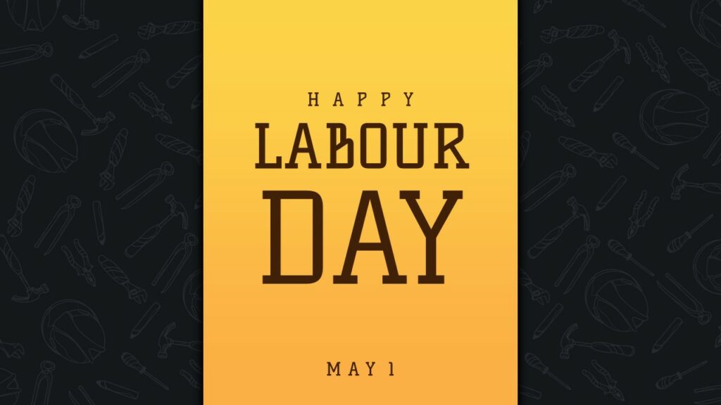 Free Google Slides Labor Day Template PowerPoint