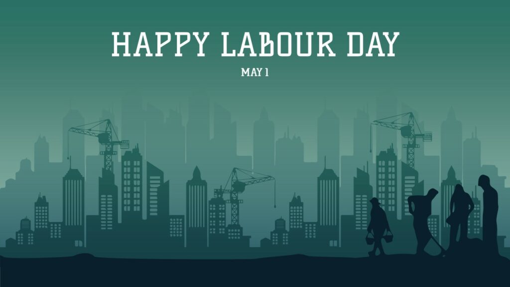Free Google Slides Labor Day Template PowerPoint