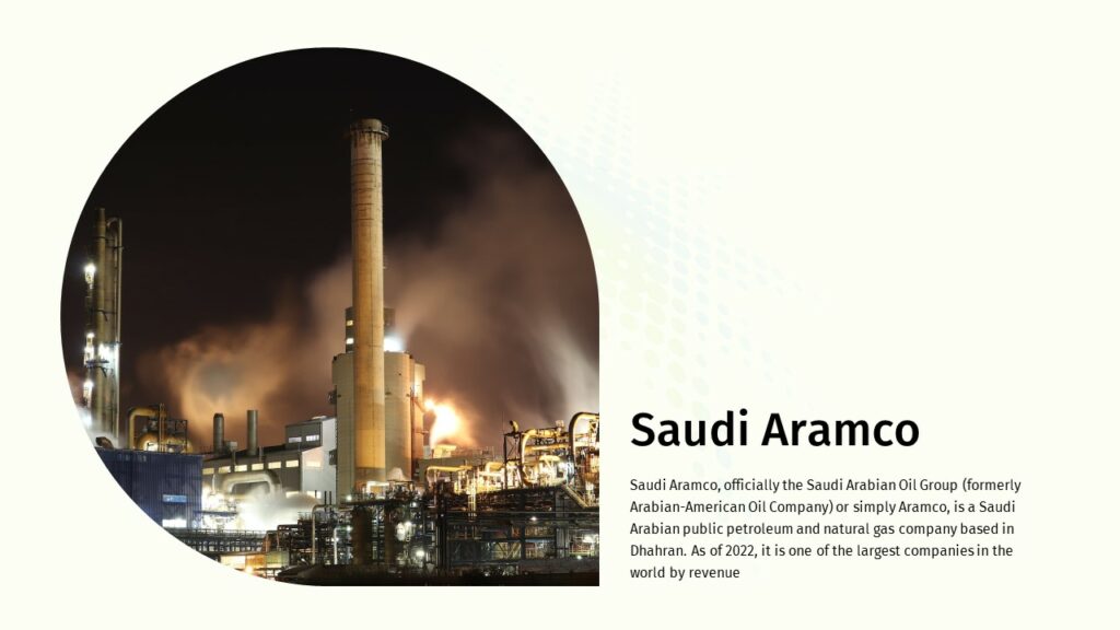 Free Google Slides Saudi Aramco Template PowerPoint