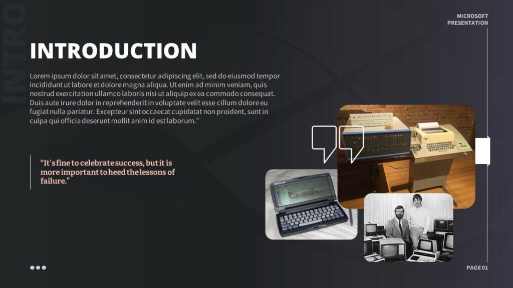 Free Google Slides Microsoft PowerPoint Template