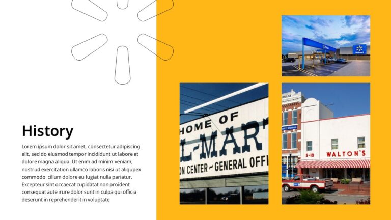 Free Google Slides Walmart Template PowerPoint