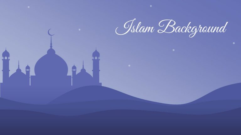 Free Google Slides Islam Background Templates PowerPoint