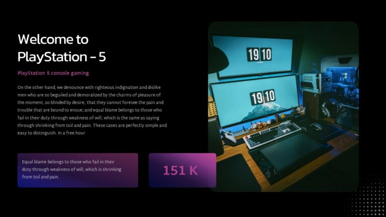 Free PlayStation 5 Presentation Template & Google Slides