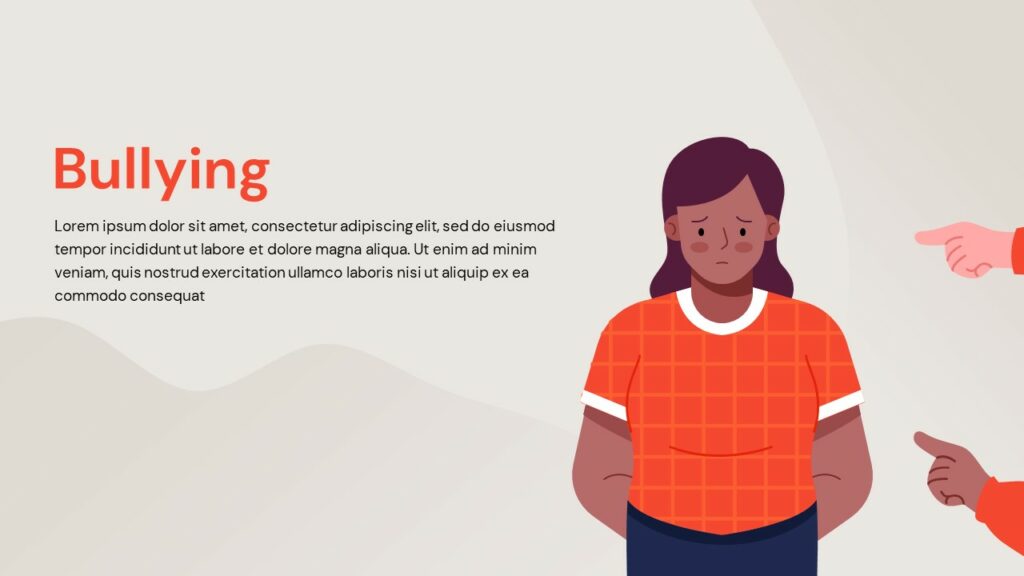 Free Google Slides Bullying PowerPoint Template