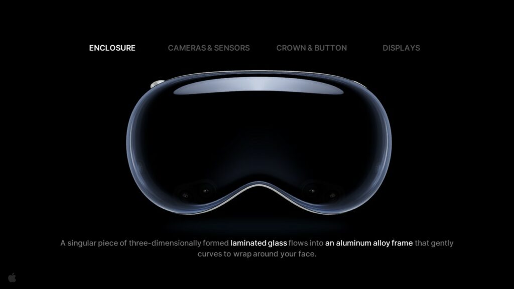 Free Apple Vision Pro Template PowerPoint & Google Slides