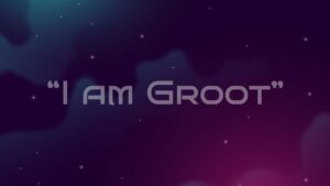 Free Animated Guardians of the Galaxy Template