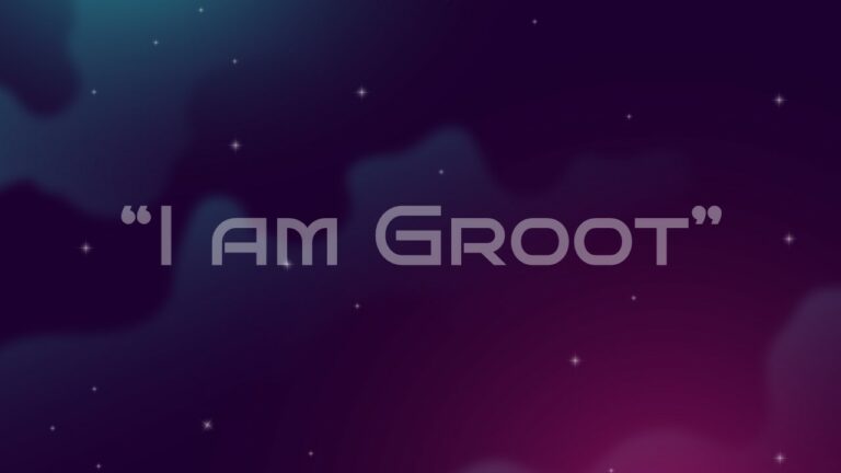 Free Animated Guardians of the Galaxy Template