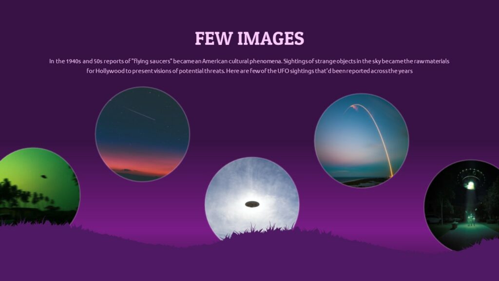 Free Animated World UFO Day Template