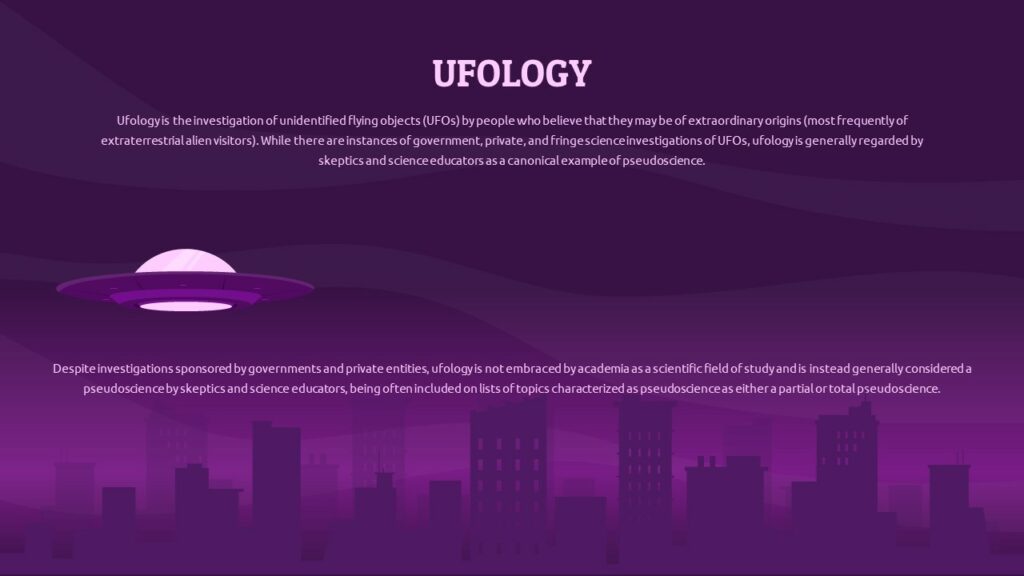 Free Animated World UFO Day Template