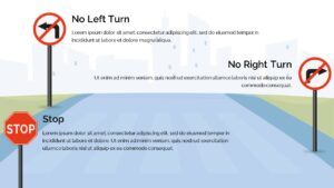 Free Road Signs Template PowerPoint & Google Slides