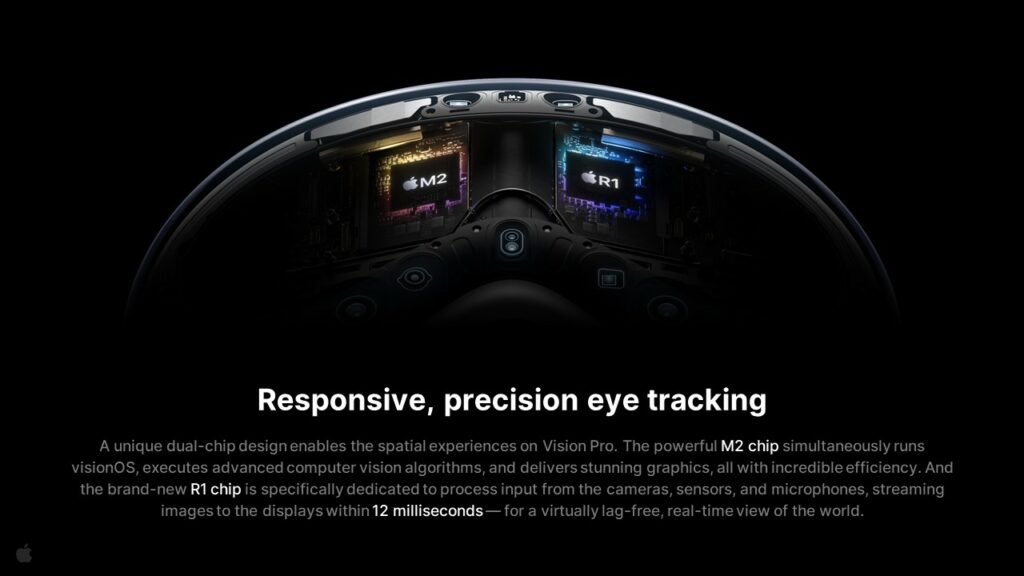 Free Apple Vision Pro Template PowerPoint & Google Slides