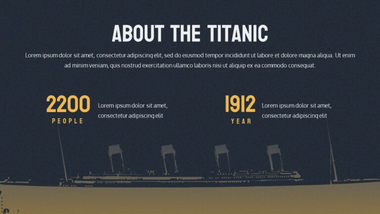 Free Titanic Theme Template