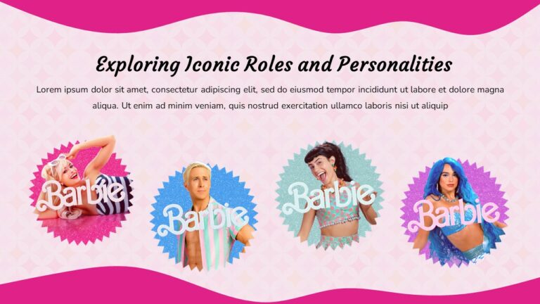 Free Barbie Movie Theme Presentation Template
