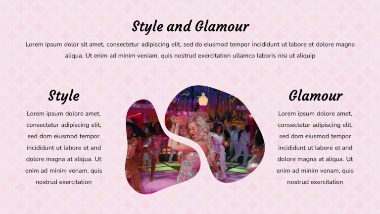 Free Barbie Movie Theme Presentation Template