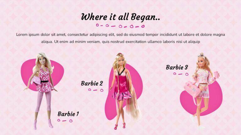 Free Barbie Movie Theme Presentation Template