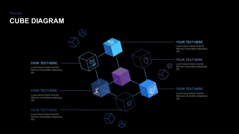 Free Cube Diagram Template PowerPoint & Google Slides