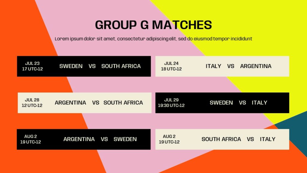 Free FIFA Womens World Cup 2023 Template