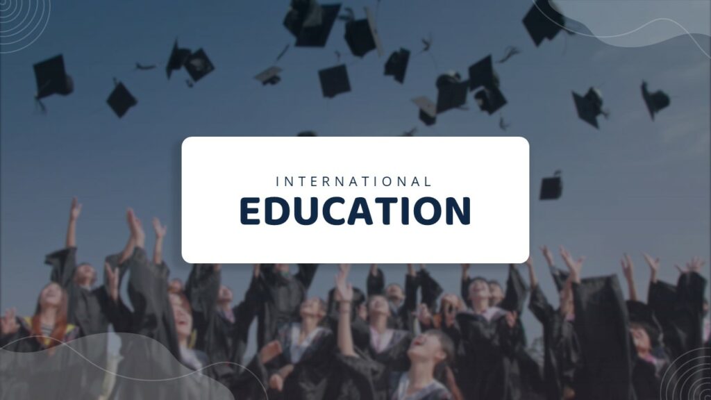Free International Education Presentation Template
