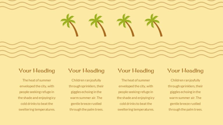 Free Google Slides Summer Theme PowerPoint Template