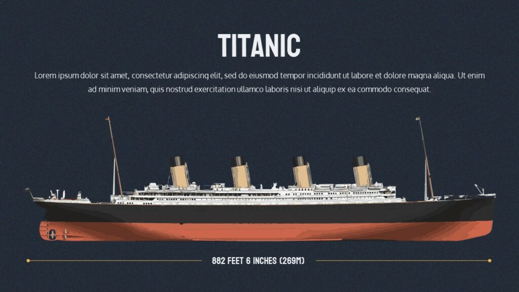 Free Titanic Theme Template